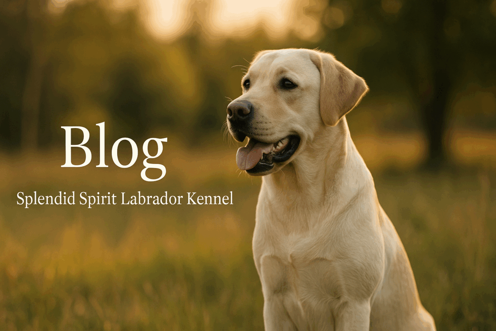 Splendid Spirit Labrador Blog